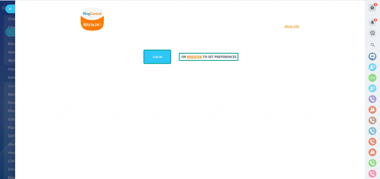 Integration mit RingCentral MVP